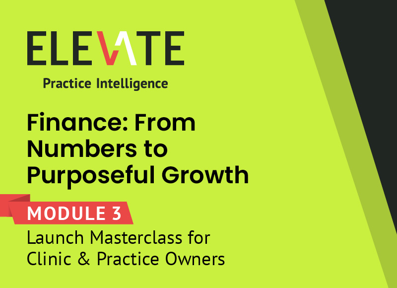 ELEVATE’s Launch For Practice Owners and Clinicians Financial Course